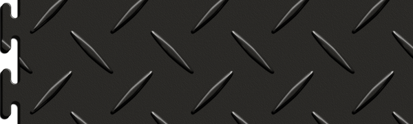 Black Diamond Plate Tile Sample – Perfection Floor Tile